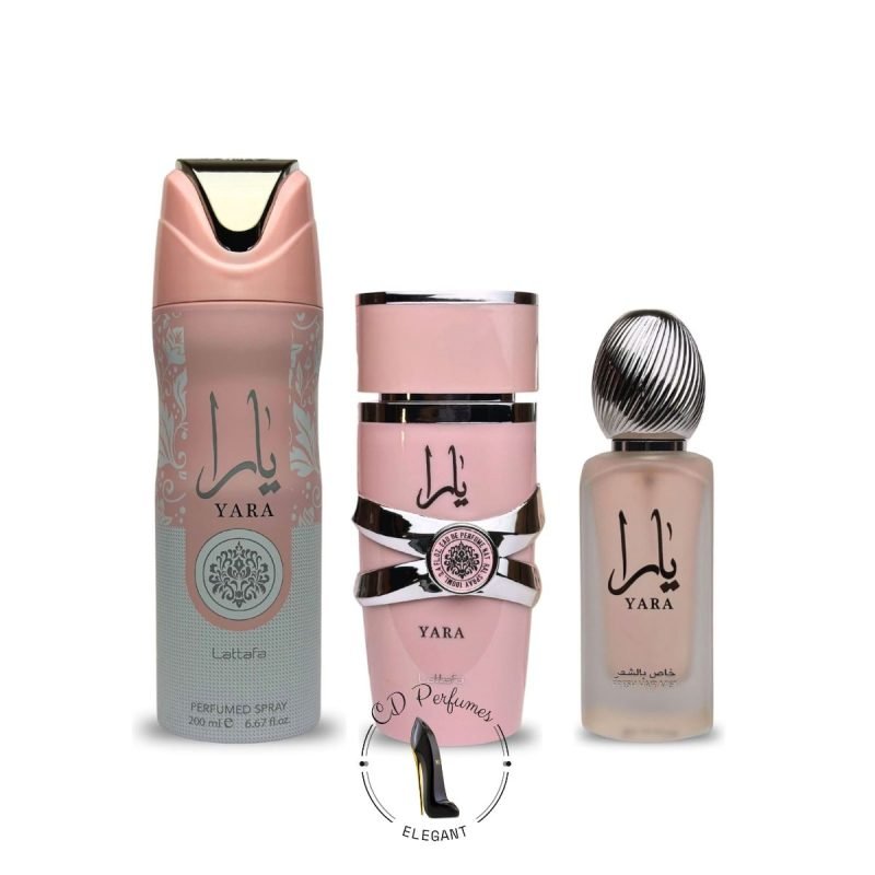 Yara Set 3 Piezas – CD Perfumes